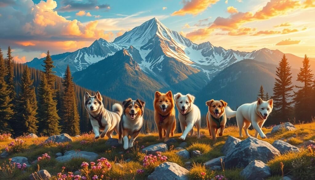 Top Mountain Themed Dog Names to Explore